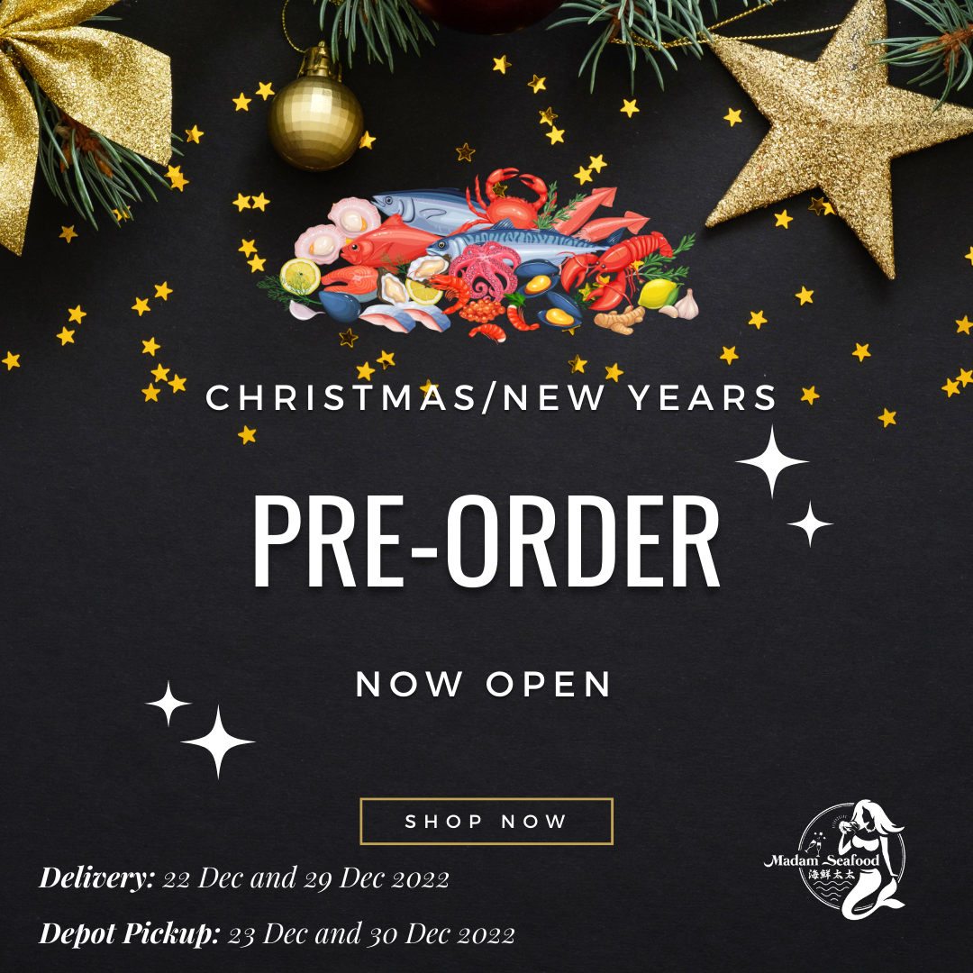 Christmas/New Years Pre-Order – Madam Seafood